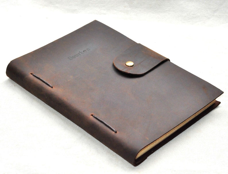 Custom Leather Lined Journal Notebook Sketchbook A5 Journal | Etsy