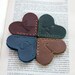 Personalized Initial Bookmark for Books,genuine Leather Corner Page ...