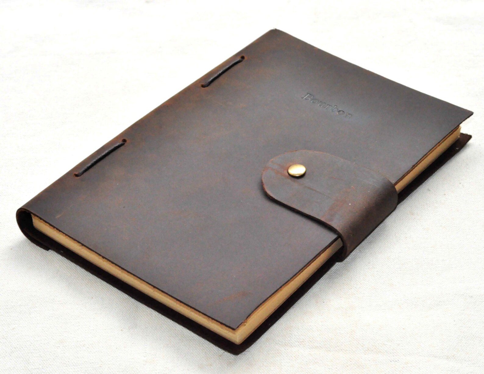 Custom Leather Lined Journal Notebook Sketchbook A5 Journal | Etsy