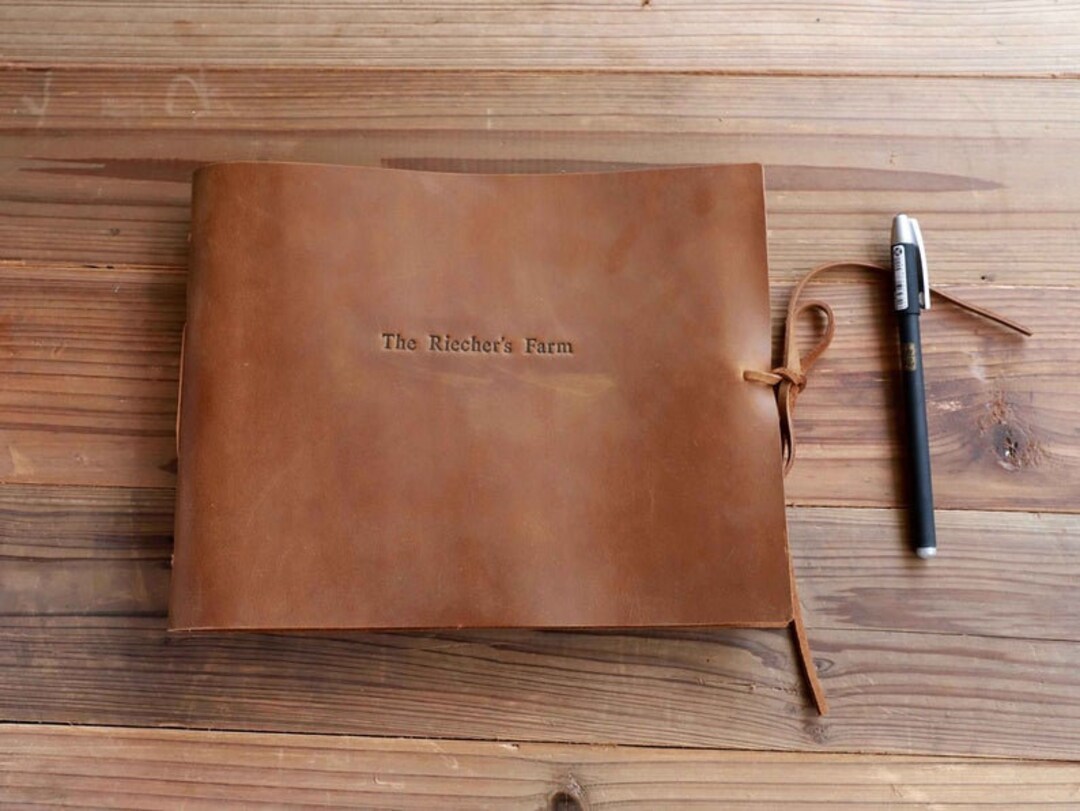 Custom Album ,leather Photo Album ,personalized Photo Scrapbook - Etsy