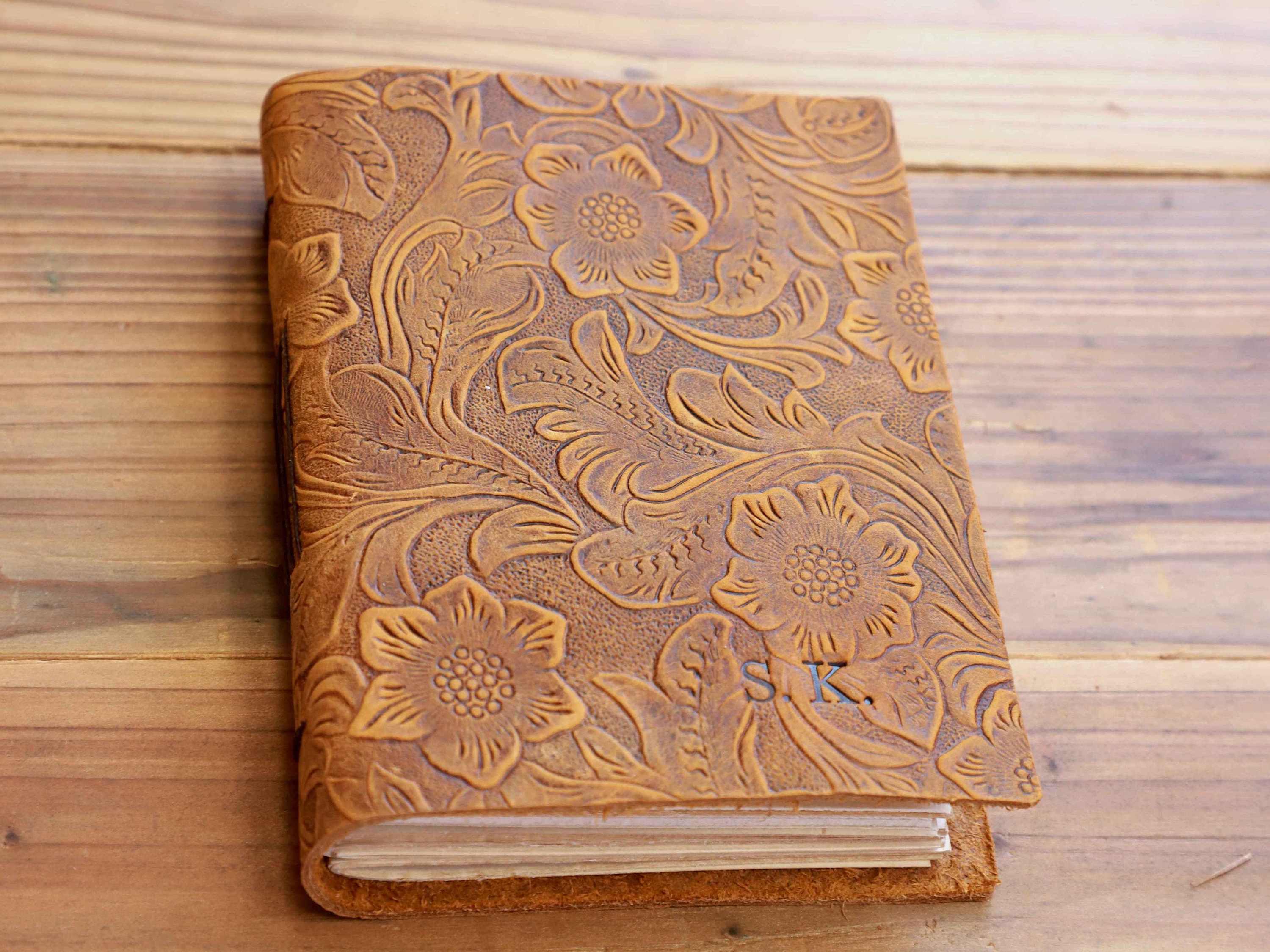 Personalized Journal Notebook Custom Flower Journal for Her | Etsy