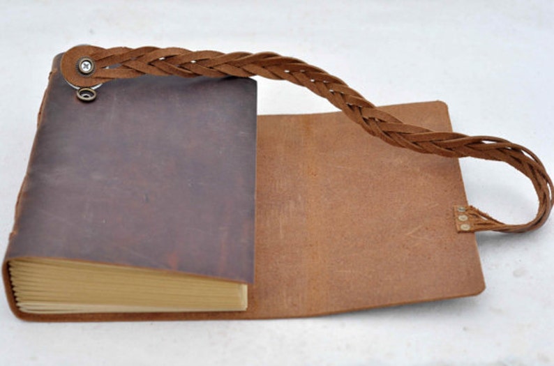 Vintage Styled Leather Journal / Diary retro Leather - Etsy