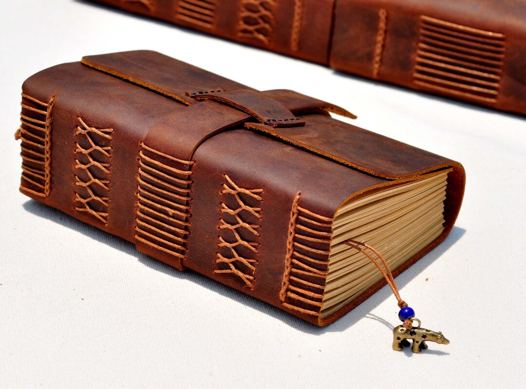 Journal Diary Notebook With Vintage Craft Paper Good Gift Leather ...