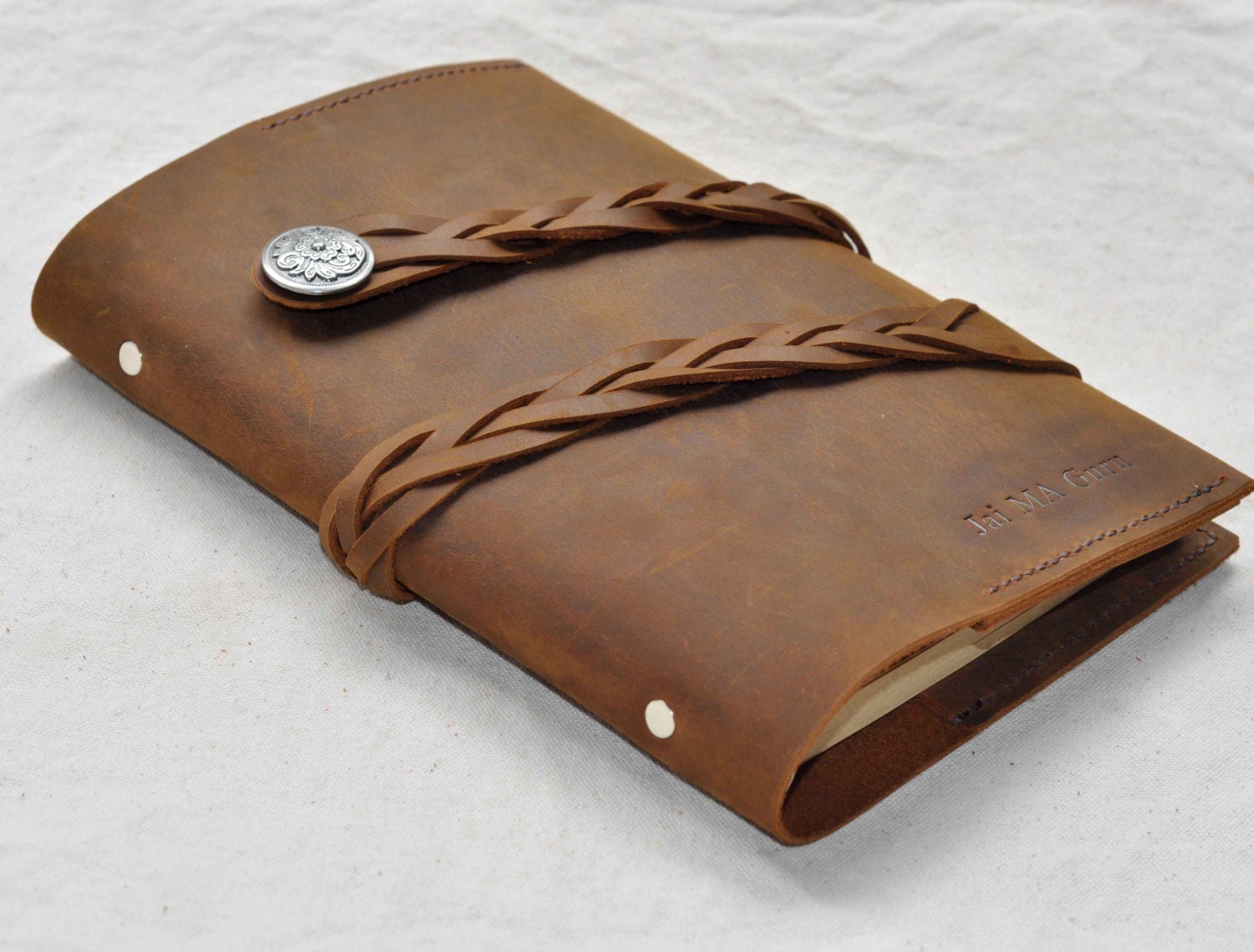 Unique Leather Sketchbookleather Journal Replace Paper With | Etsy