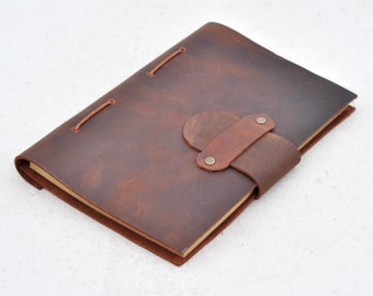Personalized leather notebook Leather journal book gifts for