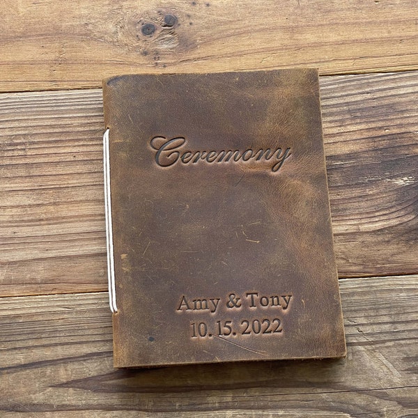 Ceremony Book - Etsy
