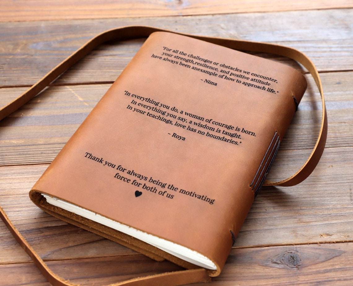 Personalized Leather Journal, Travelers Diary, Notebook, Travel Journal ...