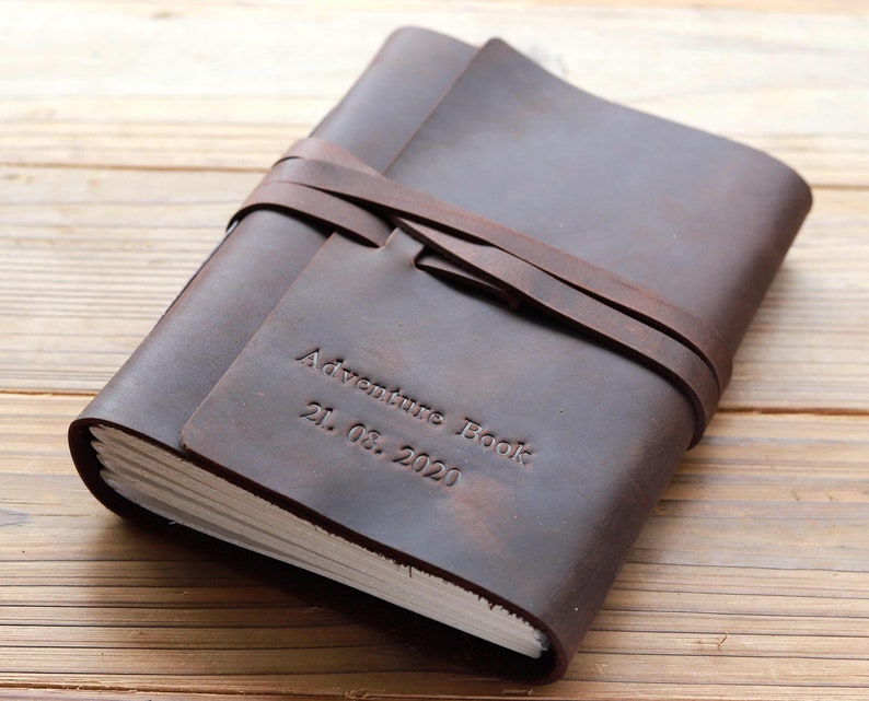 Personalized Leather Journal Travelers Diary Notebook - Etsy