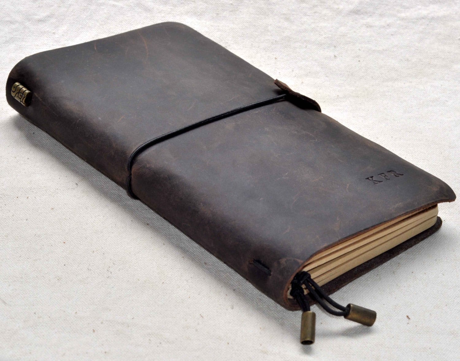 Personalized Refillable Leather Journal Notebook Handmade | Etsy