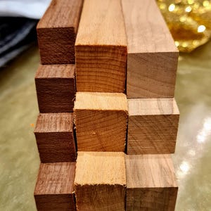 Wood Pen Blanks - 10 Pack - Mixed- Premium Grade Wood - American ...