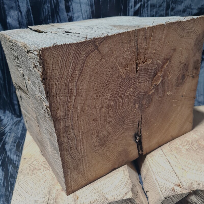 Reclaimed Wood Block - Etsy