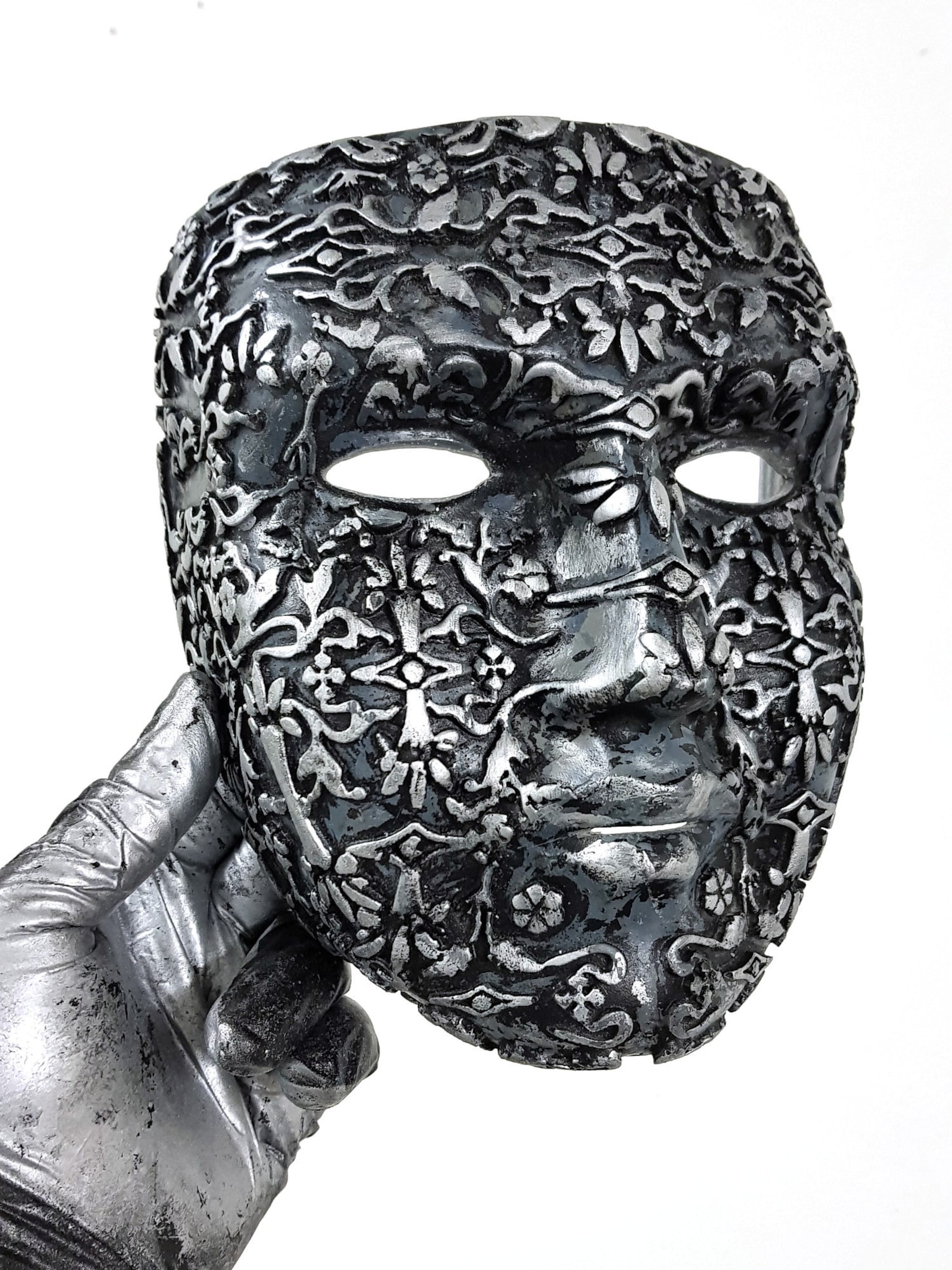 Kingdom of Heaven Inspired King Baldwin IV the Leper Raw Casting Mask ...