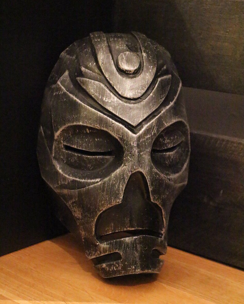Skyrim Inspired Dragon Priest Mask Handmade Replica | Etsy