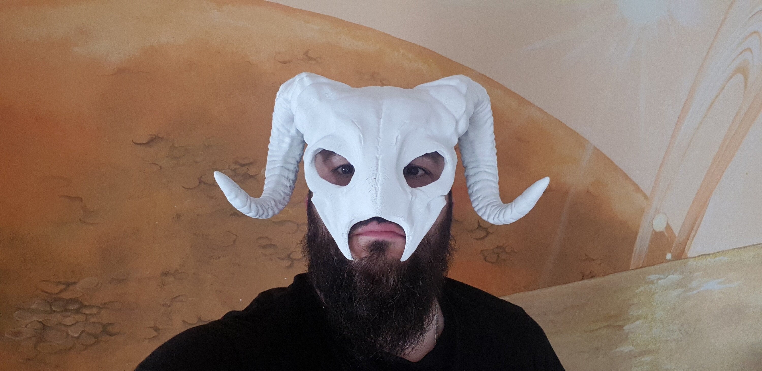 Ram Skull Mask