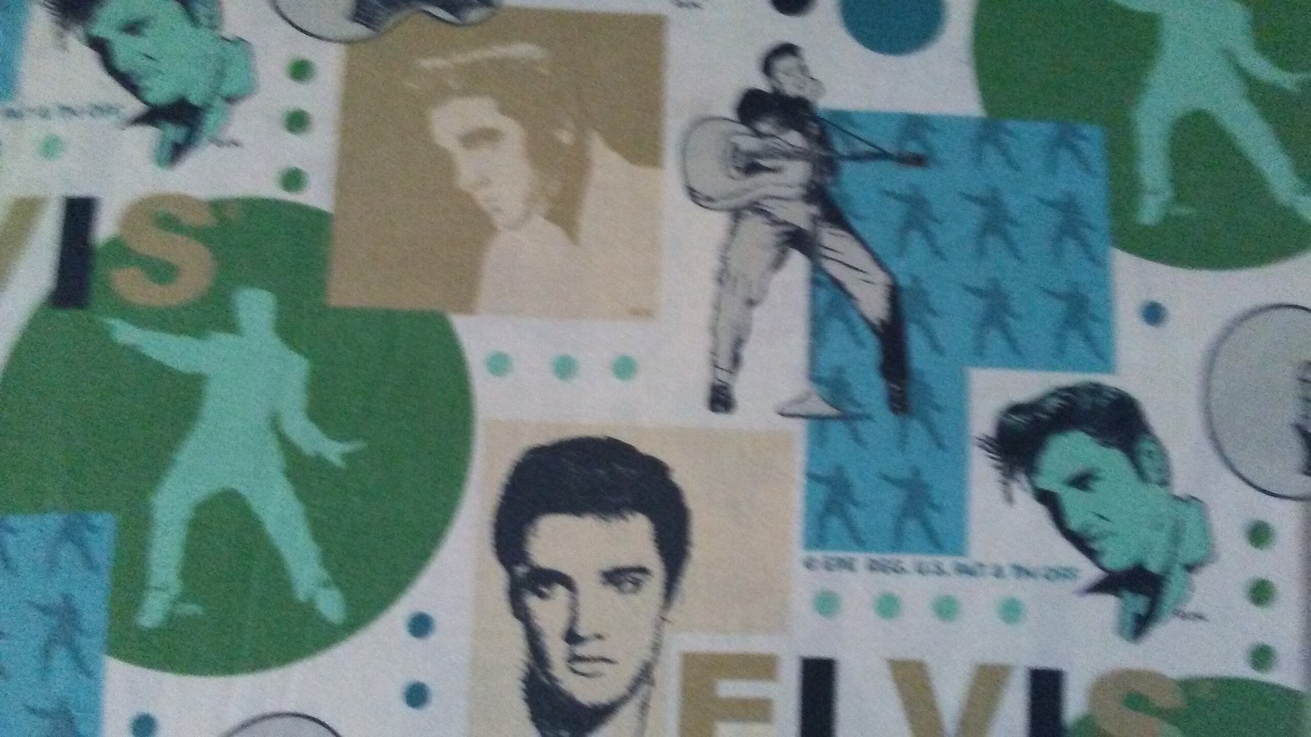 Elvis Presley Tan Fabric Material by the Yard 100 % Cotton Cranston - Etsy