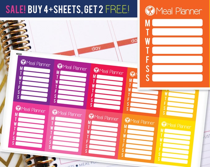 Blank Checklist Planner Weekly Sidebar Planner Stickers to Be | Etsy