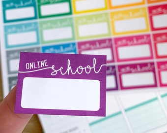 Half Day Planner Stickers Small Flags Erin Condren Life - Etsy