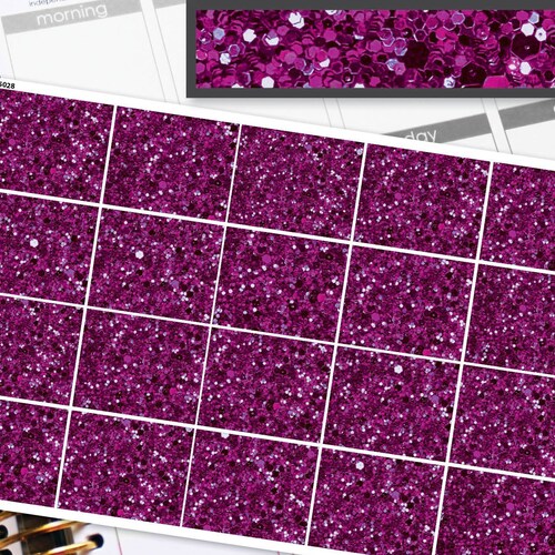 Purple Glitter Header Holidays Planner Stickers to Be Used - Etsy