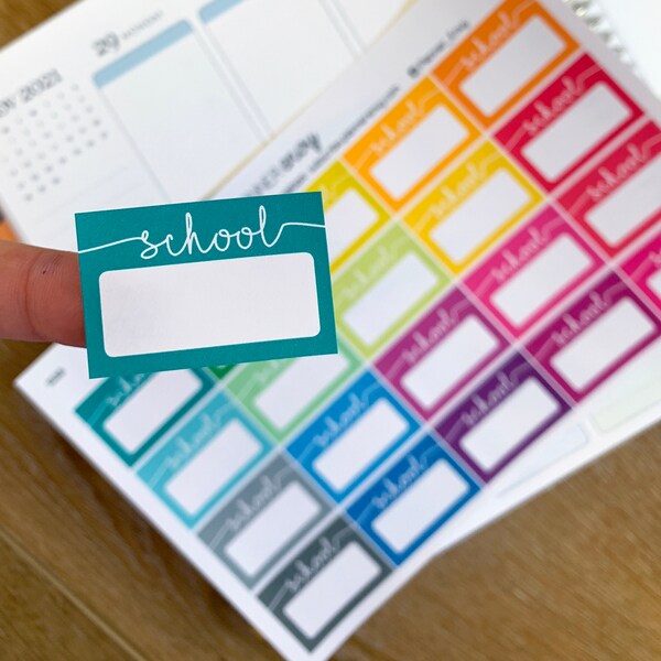 Homeschool Planner Stickers - Etsy