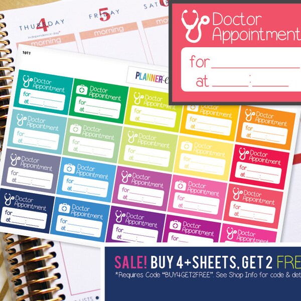 Planner Stickers Appointment Planner - Etsy