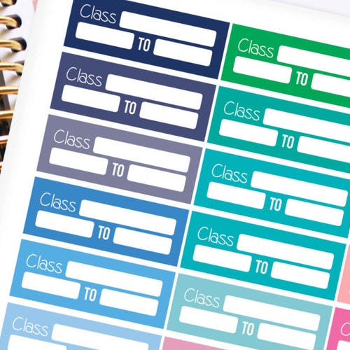 Planner Stickers Erin Condren Life Planner eclp 40 Bill - Etsy