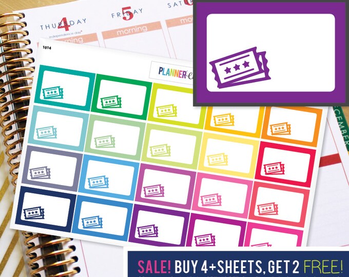 Planner Stickers Erin Condren Life Planner ECLP 40 - Etsy