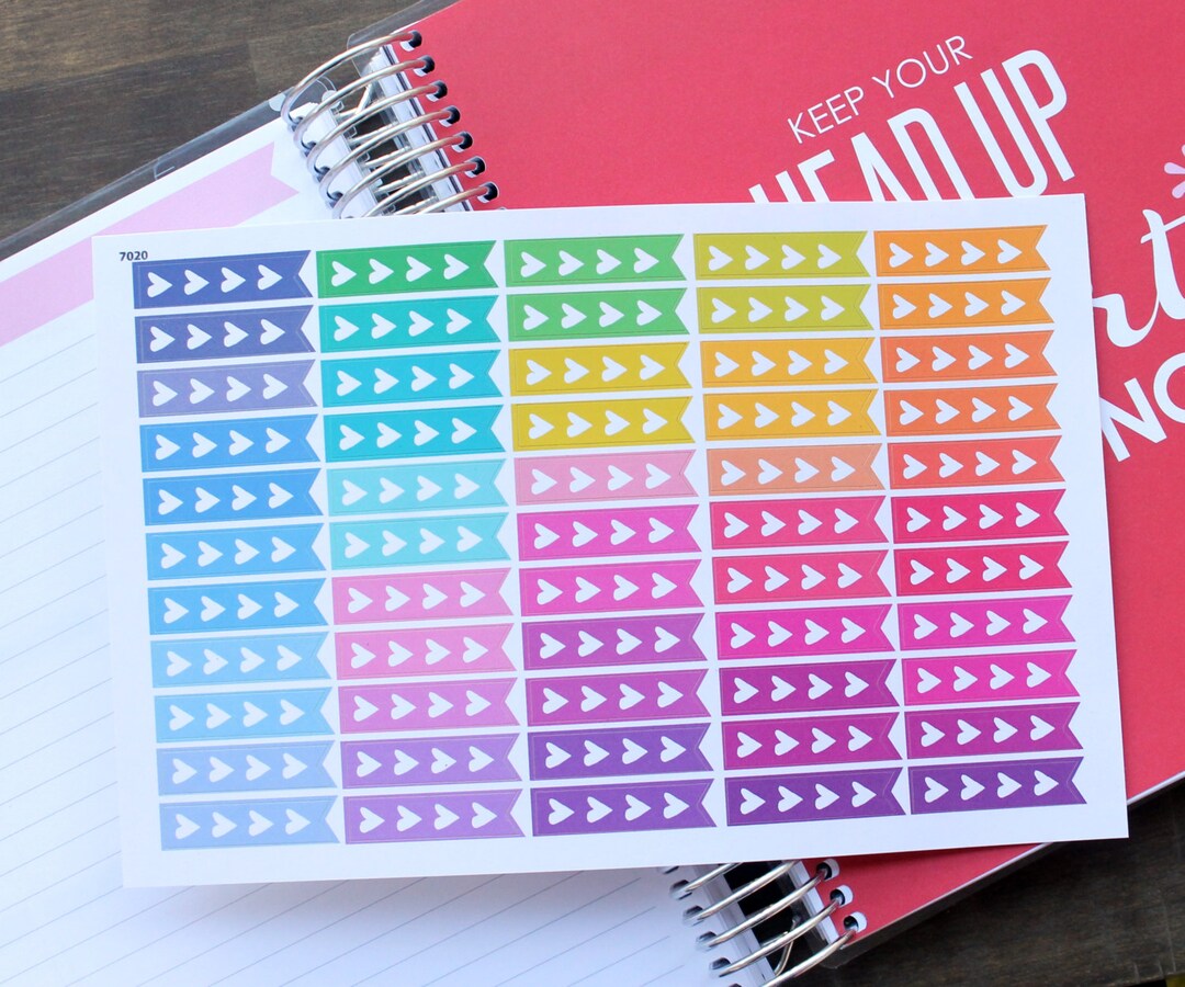 Planner Stickers Erin Condren Life Planner eclp 55 Flag - Etsy
