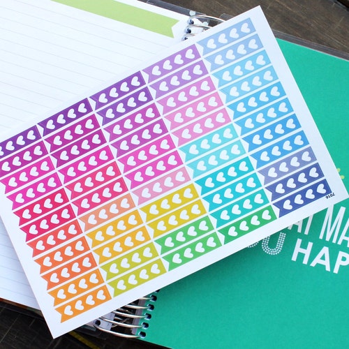 Planner Stickers Erin Condren Life Planner eclp 55 Flag - Etsy