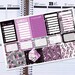 Purple Planner Girl Planner Stickers Weekly Kit to Be Used - Etsy