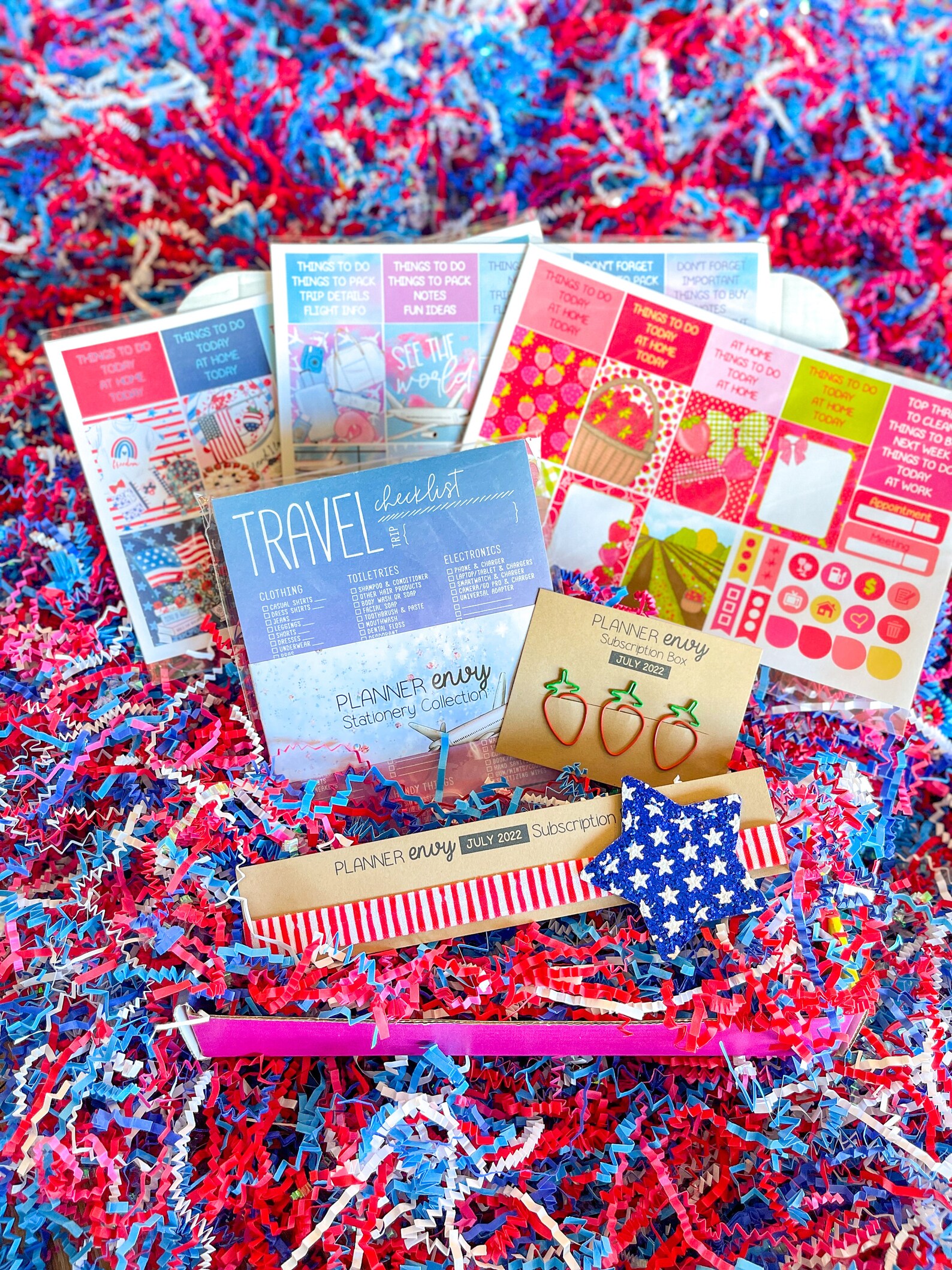 Planner Envy Subscription Box TRIAL. Planner Stickers Planner - Etsy