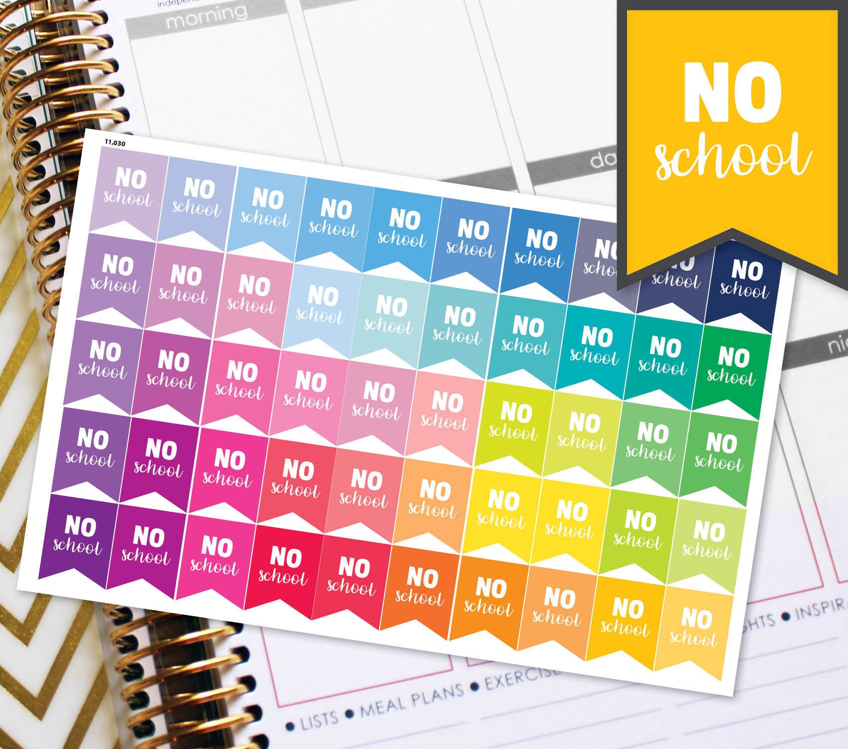 Stickers Pencil Student Planner Stickers Designed for Erin Condren Life ...