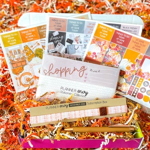 Planner Envy Subscription Box TRIAL. Planner Stickers Planner - Etsy