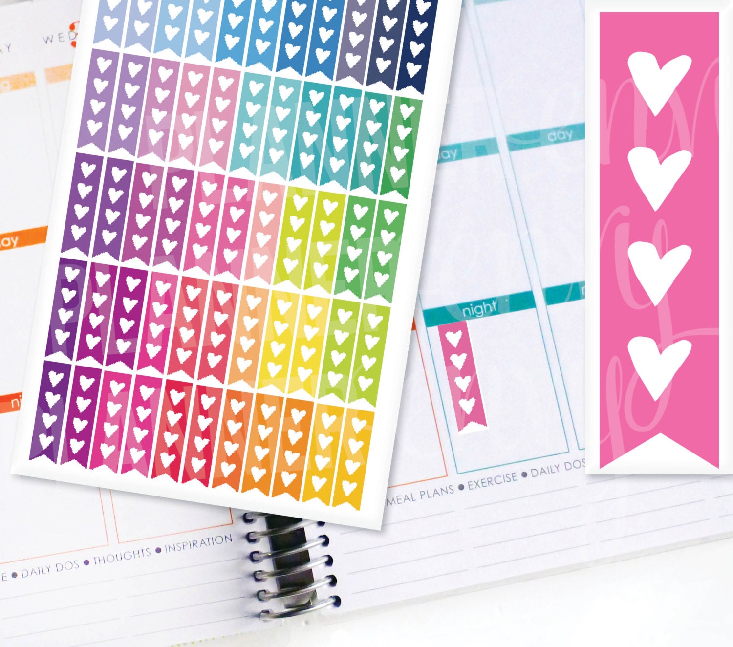 Planner Stickers Erin Condren Life Planner eclp 55 Flag | Etsy