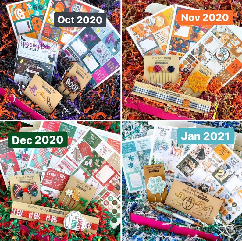 Planner Envy Subscription Box TRIAL. Planner Stickers Planner | Etsy