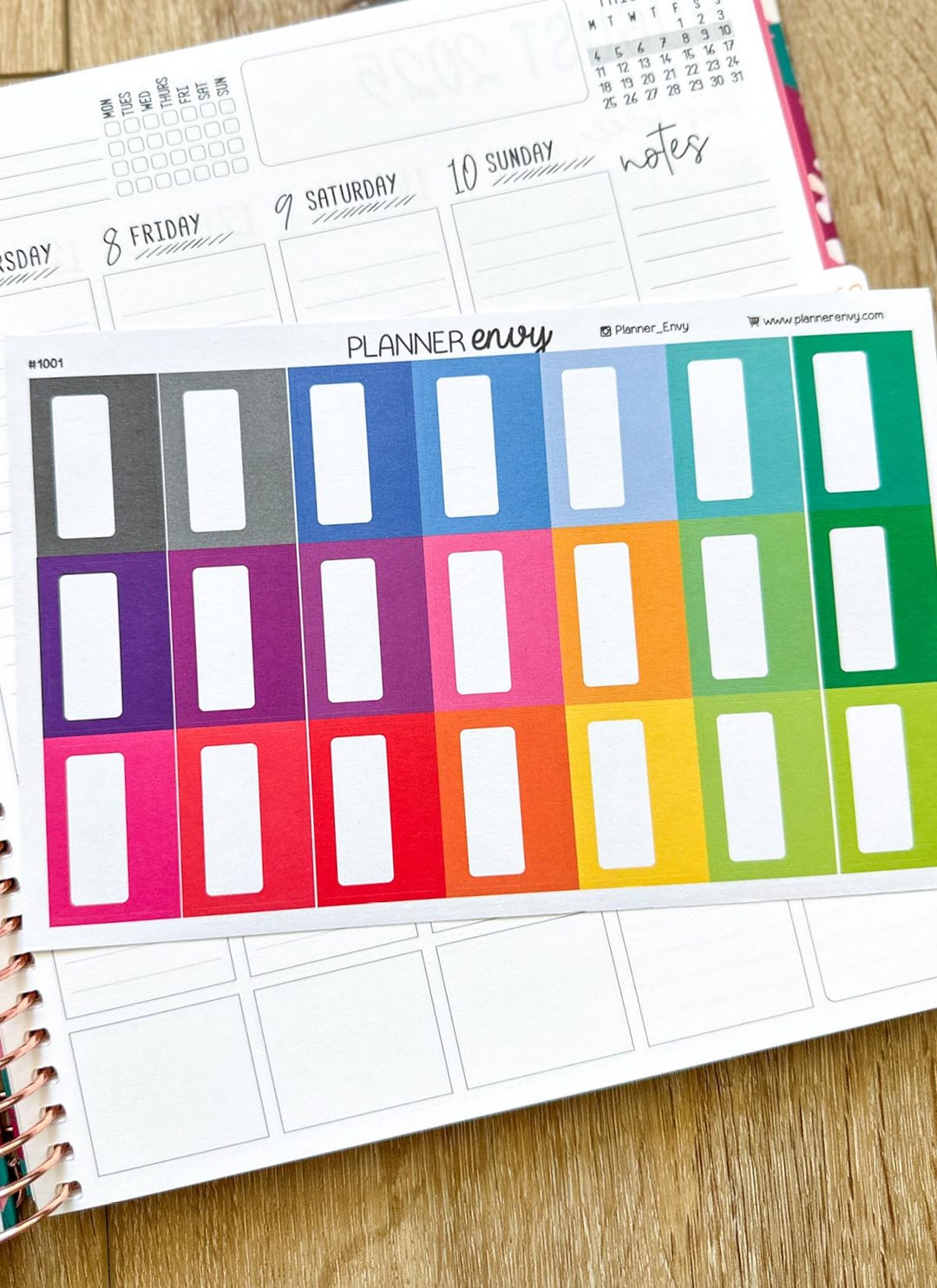 Blank Fill in Planner Stickers 1.5x1 Inch Boxes to Be Used With Erin ...