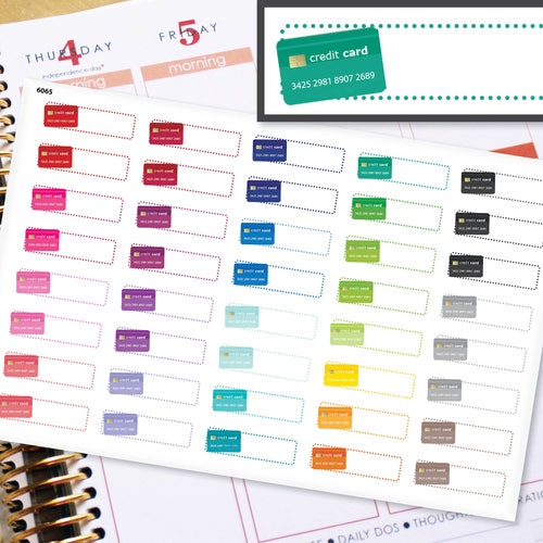 Money Bill Due Pay Day Planner Stickers Erin Condren Life - Etsy