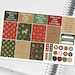 Vintage Christmas Mini Kit Weekly Planner Stickers for Erin Condren ...