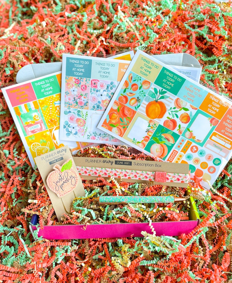 Planner Envy Subscription Box TRIAL. Planner Stickers Planner | Etsy