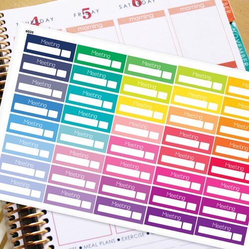 Erin Condren Life Planner Planner Stickers| S56 Appointment Labels ...