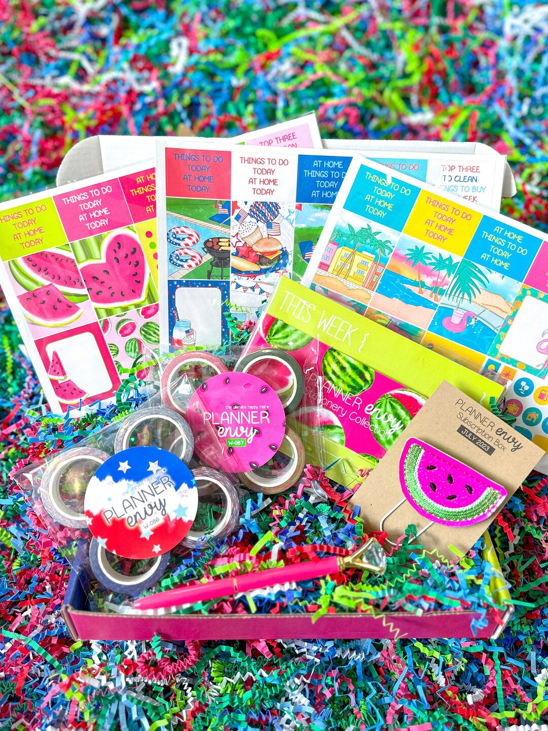 Watermelon Summer 4th of July Beach Vaca Vacation Fruit Red White ...