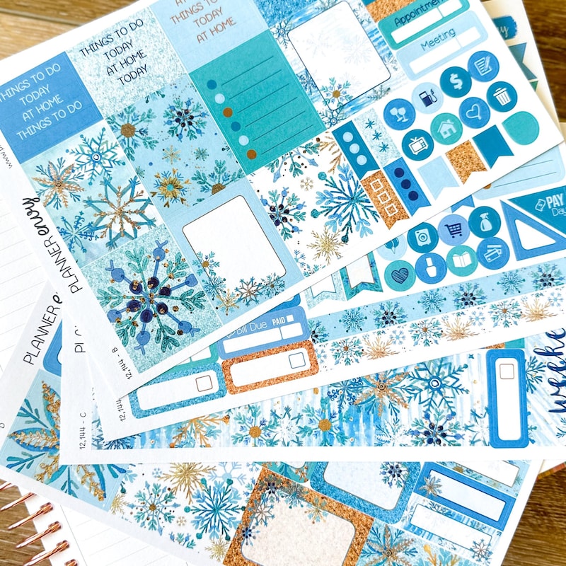 Winter Store Stickers - Etsy