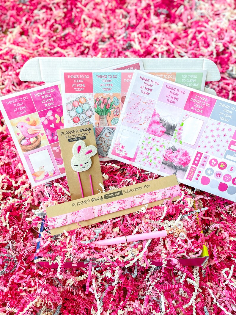 Planner Envy Subscription Box TRIAL. Planner Stickers Planner - Etsy