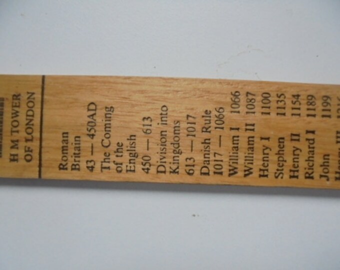 British History Ruler - Etsy