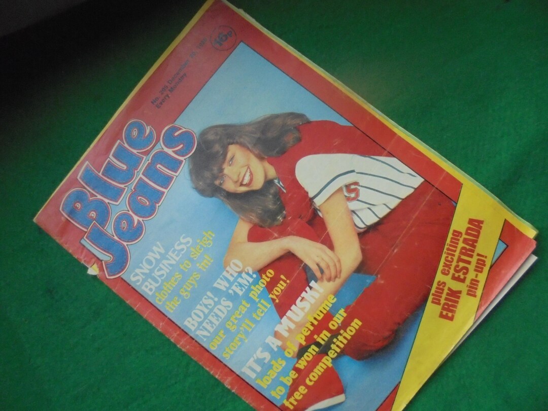 Blue Jeans Magazine Dec 1980 - Etsy