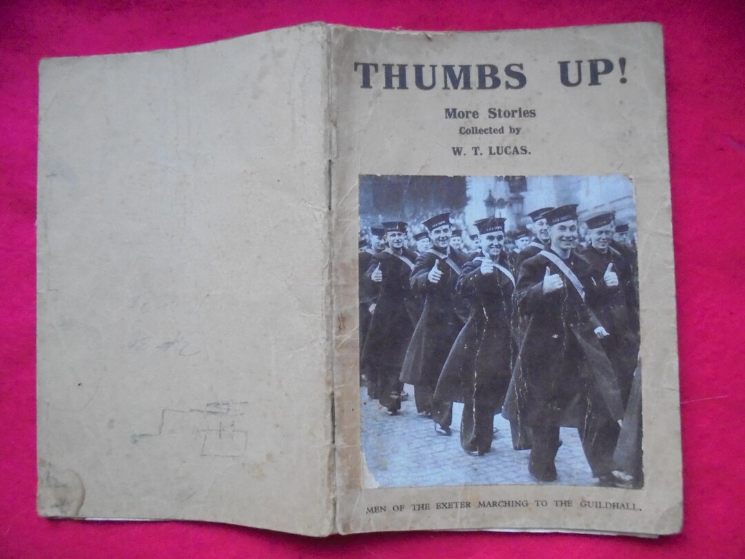 Thumbs Up WT Lucas WW2 Book - Etsy