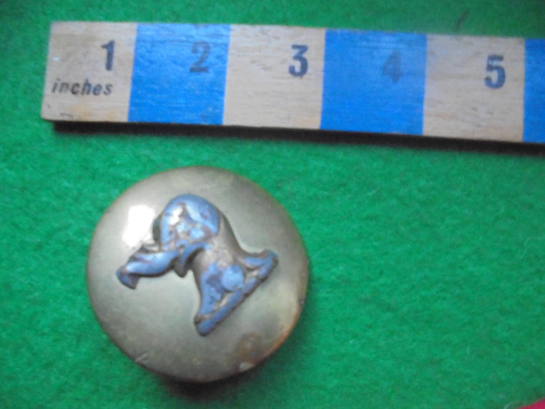 Vintage Brass Buckle Elephant Crest - Etsy