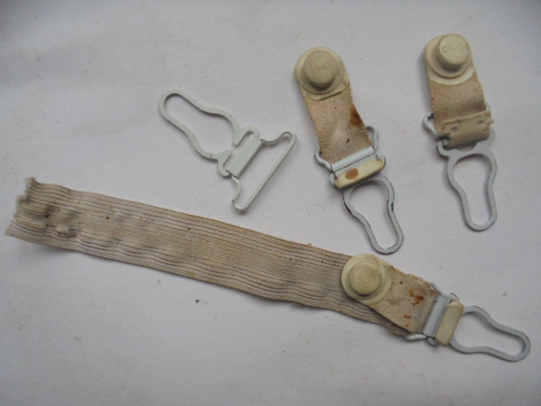 Vintage Suspender Clip Fixings Job Lot - Etsy