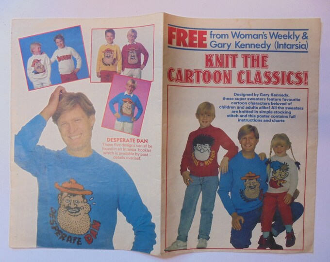 Dennis the Menace Noddy Knitting Pattern - Etsy
