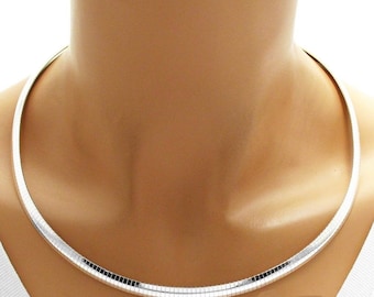 Omega necklace | Etsy