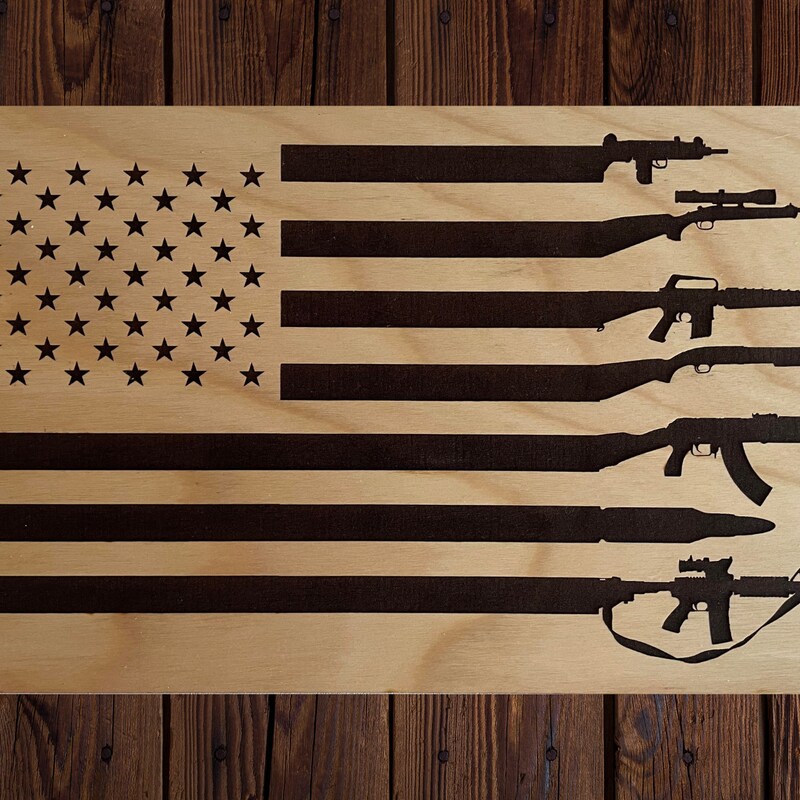 America Wood Sign - Etsy